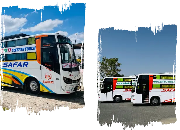 Online Bus Ticket Booking, Route, Time Schedule | Safar Travels & Cargo