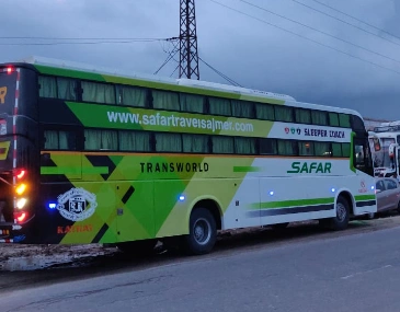 Online Bus Ticket Booking, Route, Time Schedule | Safar Travels & Cargo